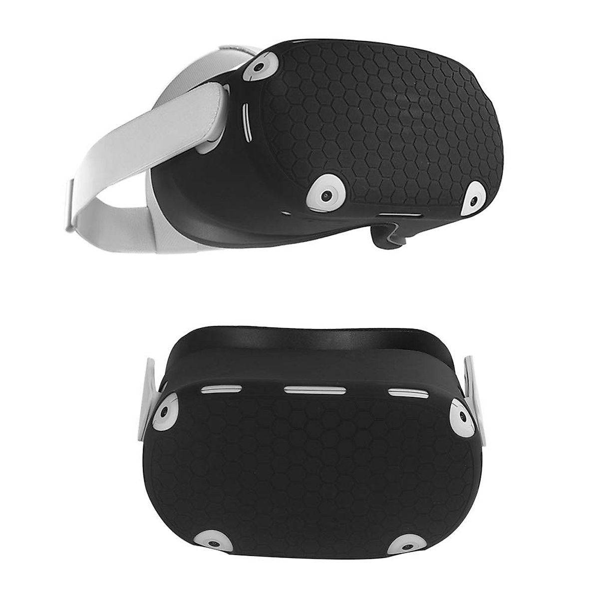 Design Shell Front Face Protector Cover for Oculus Quest 2 Headset Accessories Preventing Collisions and Scratches