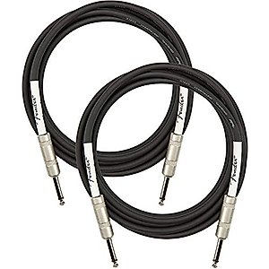 Fender 10-Foot Original Instrument Cable, Straight-Straight, Midnight Blue - 2 Pack
