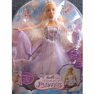 Barbie The Magic of Pegasus as Princess Annika Doll w Light UP Wand (2005)