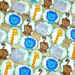 Kanehosi Frame Cookie Cutters 10pcs Stainless Steel Plaque Cookie Cutter Difference Shapes, DIY Fondant Cutters Tiles Metal Pancake Molds for Biscuit Wedding Baking Decorations Holiday Birthday Party