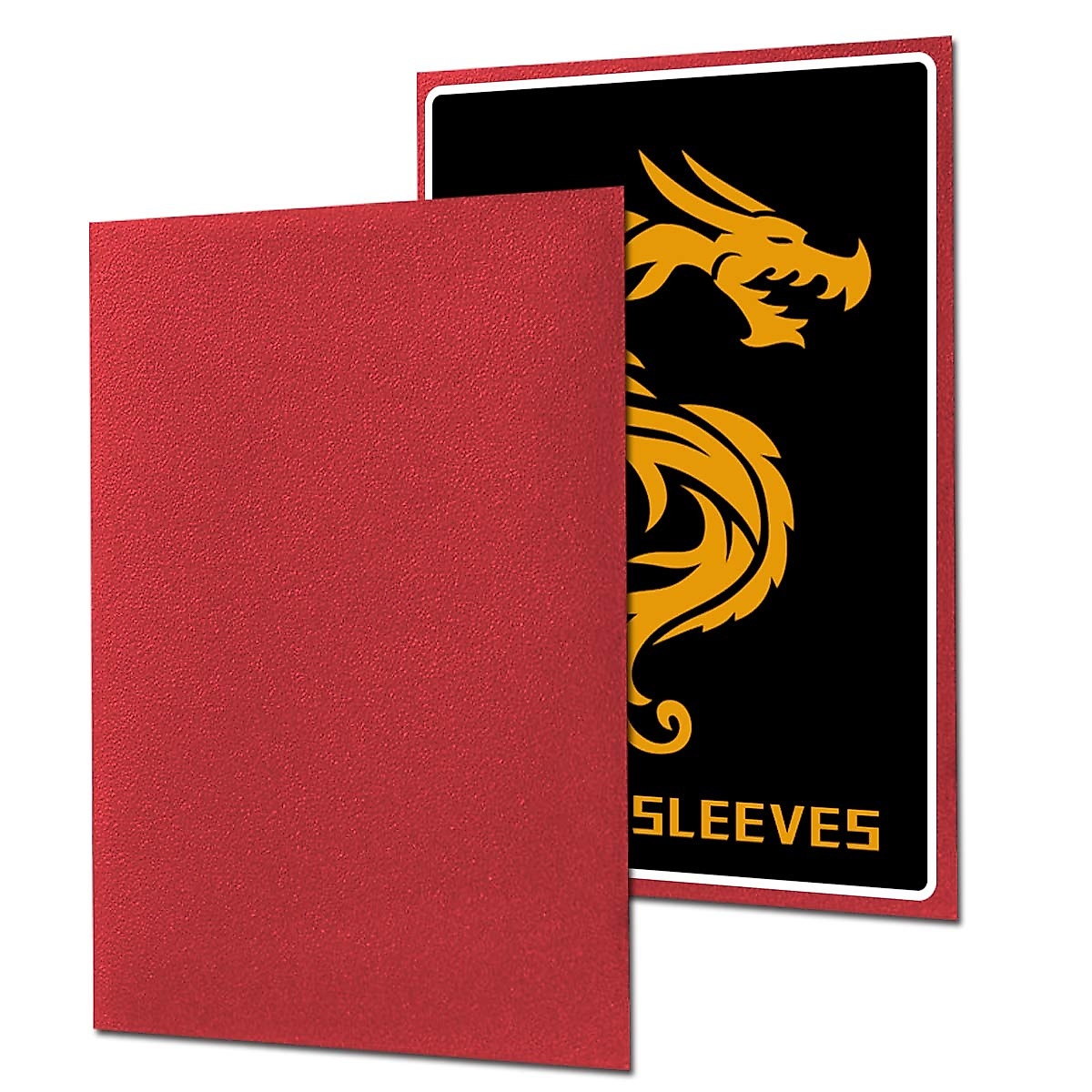 200Pcs Trading Card Sleeves Top Loader,Penny Card Sleeves Fit for Magic,MTG and Yugioh Cards, Baseball,Football, Baskteball Cards(Red)