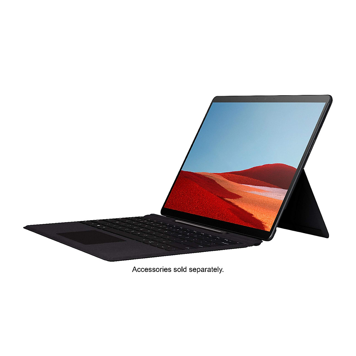 Microsoft Surface Pro X 13in Microsoft SQ1 8GB RAM 256GB SSD WiFi + 4G LTE Black (Renewed)