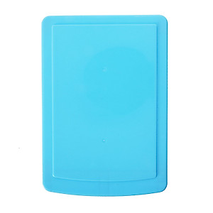 Baglaum 6X Mini Translucent Drawer Type Plastic Storage Box（Blue 3 Layers）