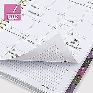 2022 Weekly & Monthly Planner by AT-A-GLANCE, 8-1/2" x 11", Large, BADGE Medallion (1565M-905)