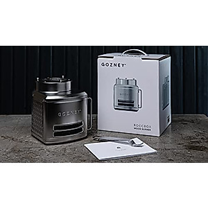 Roccbox Wood Burner 2.0, Accessories, Wood Fire, Outdoor Cooking, Burning, Backyard, Use with Gozney Roccbox Pizza Oven