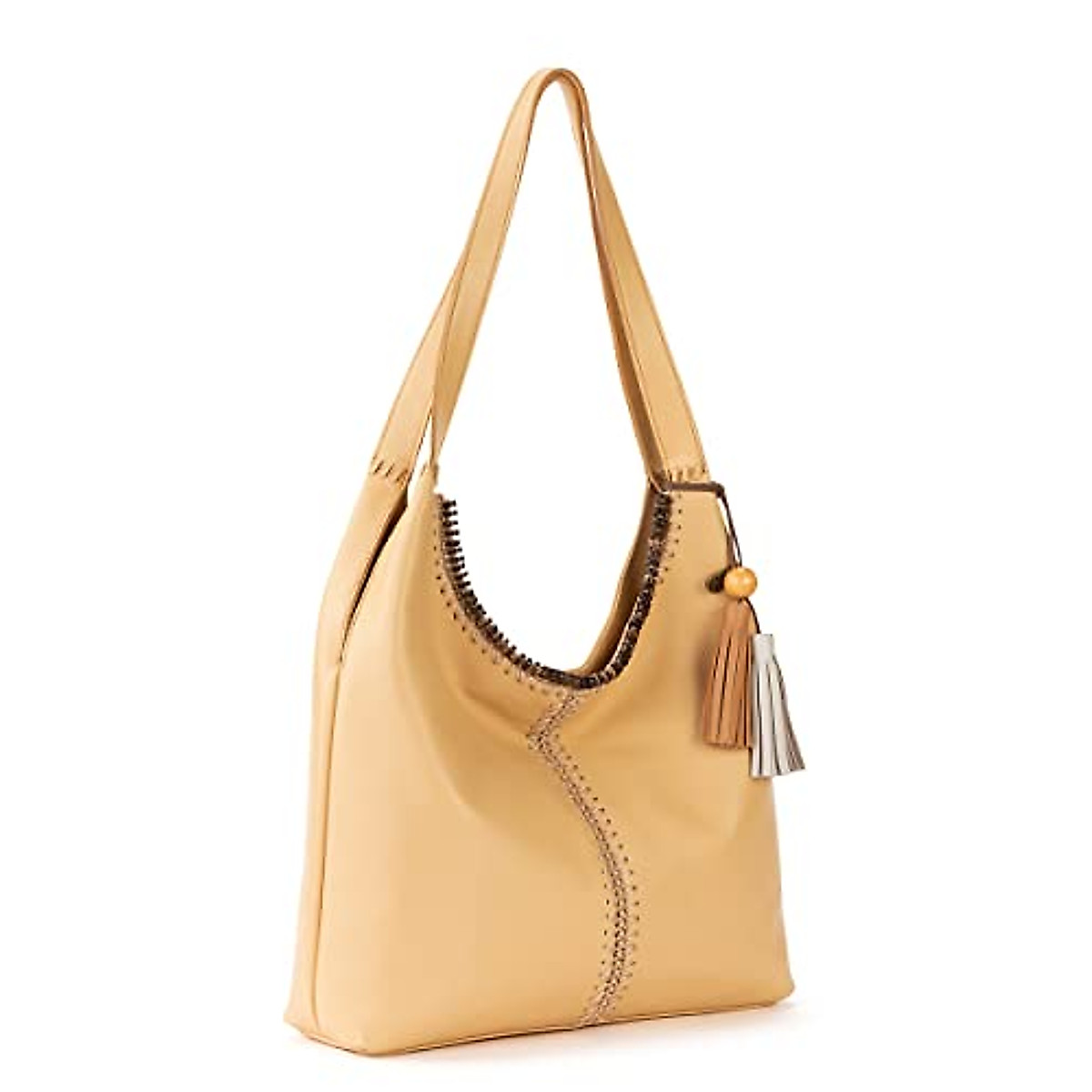 The Sak womens & Huntley Leather Crochet Hobo, Buttercup Ii, One Size US