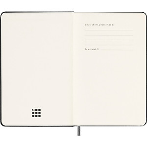 Moleskine Smart Notebook, Pocket, Ruled, Black, Hard Cover (3.5 x 5.5)