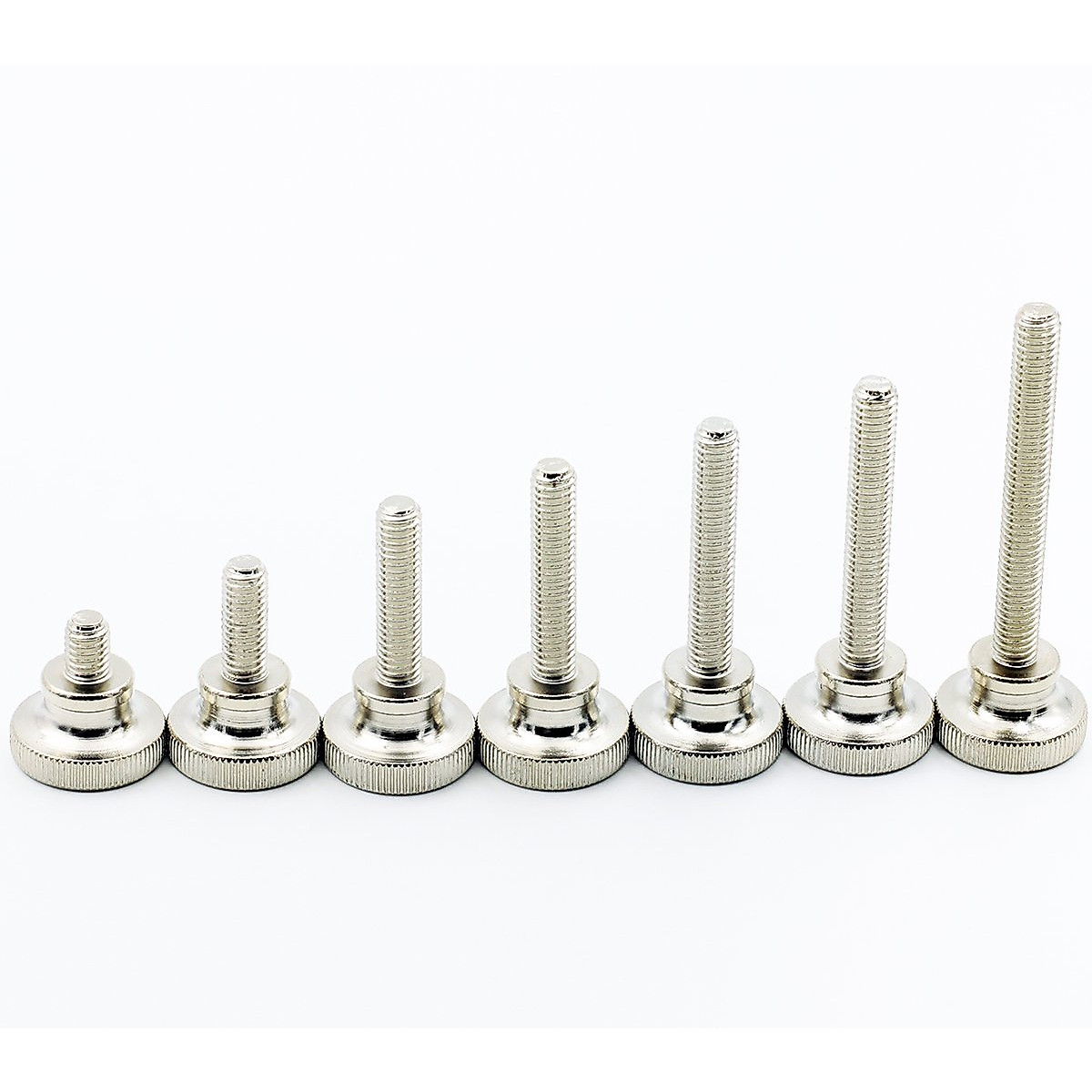 M2 Knurled Thumb Screws Stainless Steel (M2 x 6 mm, 20)