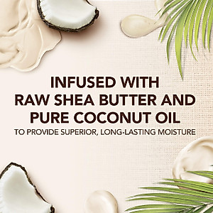 Suave Professionals for Natural Hair Shea Butter and Coconut Oil for Wavy to Curly Hair Paraben-free and Dye-free Hair Cream, 12 oz