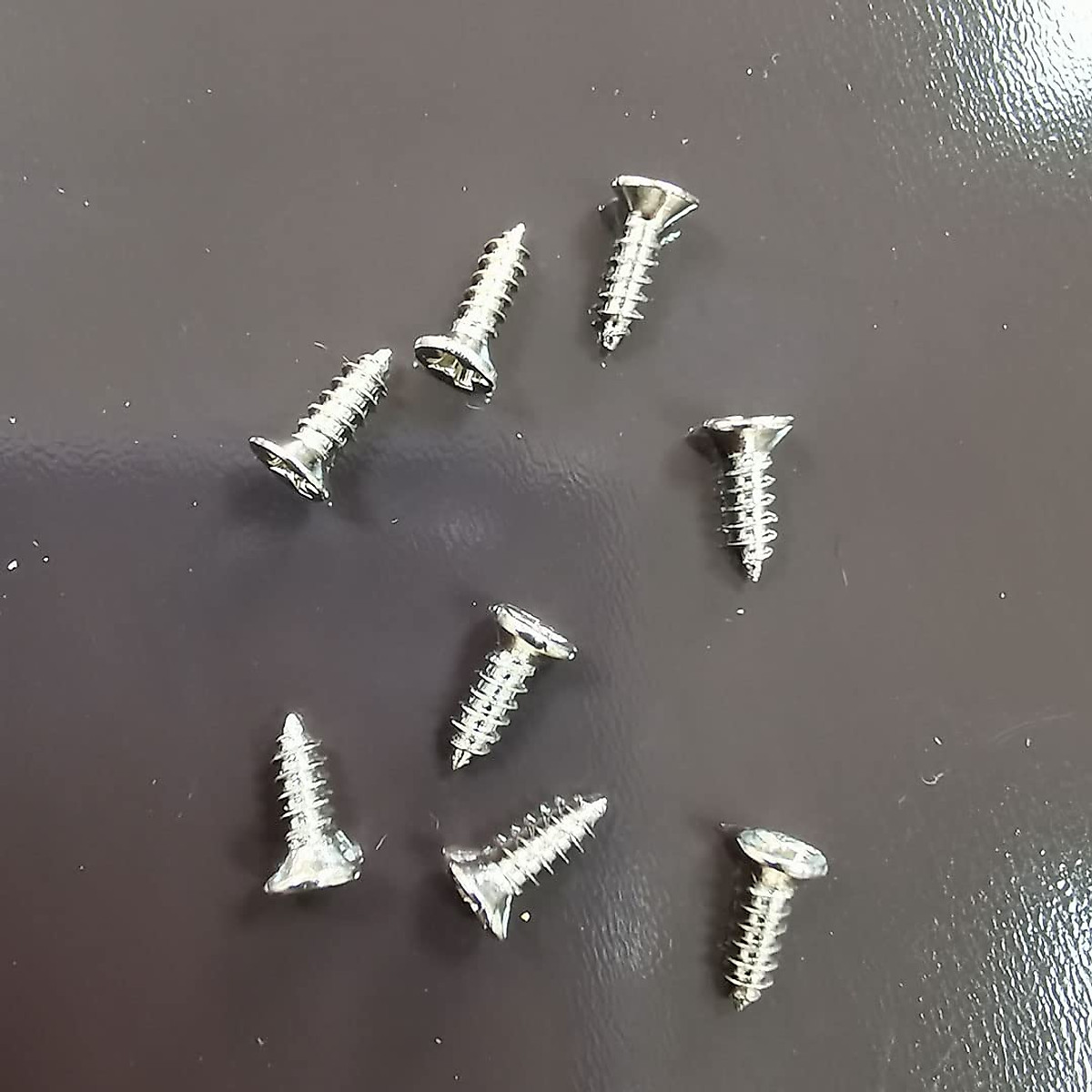 99 Lighting 1000pcs Round Pan Head Tapping Screws Laptop Notebook Computer Screws M1.7 countersunk Head Self-Tapping Screws for neon Flex 6x12mm and 8x16mm Clips Install