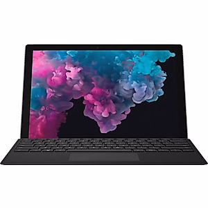 Microsoft - Surface Pro with Black Keyboard – 12.3” Touch Screen – Intel Core M3 – 4GB Memory – 128GB SSD - Platinum