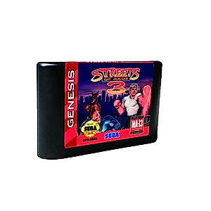 Royal Retro Streets of Rage 3 - USA Label Flashkit MD Electroless Gold PCB Card for Sega Genesis Megadrive Video Game Console (Region-Free)