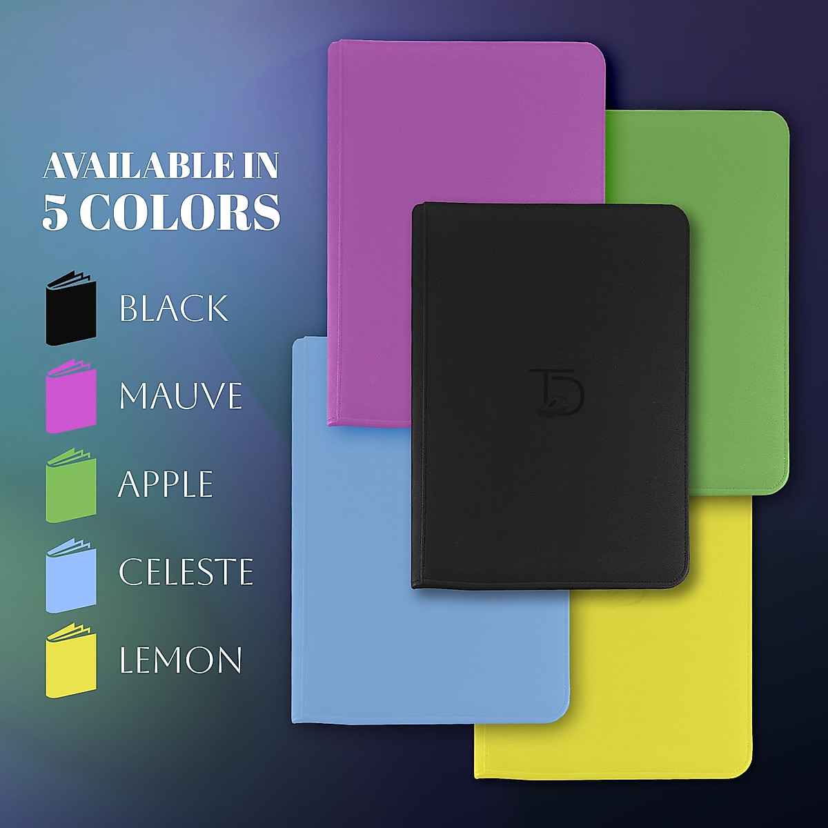 TopDeck 200 TopLoader Binder - 9 Pocket Card Binder Album - TCG Secure Storage Sleeves - Compatible with Yugioh, Magic the Gathering, Pokemon and More - Trading and Sports Card Holder