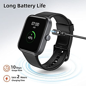 RIVERSONG Smart Watch, Smart Watches Compatible with iPhone Android for Men Women, 5ATM Waterproof Smartwatch Fitness Tracker with Heart Rate Blood Oxygen Sleep Monitor, Motive 3S