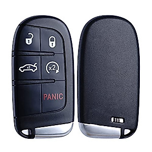 Key Fob Replacement Compatible for Chrysler 300 Dodge Charger 2011 2012 2013 2014 2015 2016 2017 2018 Challenger 2015-2018 Dart 2014-2016 Smart Key Car Keyless Entry Remote Control M3N-40821302