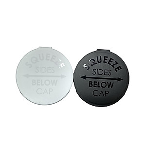 90 DRAM Black POP TOP 75 Medicine and Herb Containers RECYCLEABLE $.93 Each