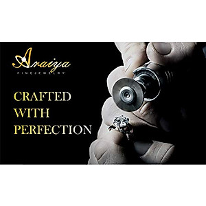 ARAIYA FINE JEWELRY 10K White Gold Round-shape Diamond Cross Stud Earrings for Women (1/4 cttw, I-J Color, I2-I3 Clarity)