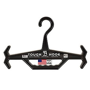 Original Tough Hook Hanger Max Pack Set of 4 | 2 Black and 2 Midnight Black |USA Made | Multi Pack