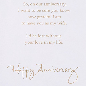 American Greetings Anniversary Card for Wife (I Notice)