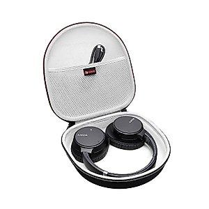 XANAD Carrying Case for Sony, Beats, JBL, OneOdio, Soundcore Anker Life Q20, M-Audio HDH40, Bose, Audio-Technica, AKG, Behringer, Philips - Travel Protective Carrying Storage Bag