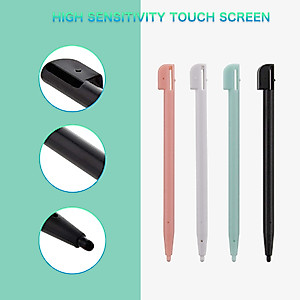 DS Lite Charger Cable Kit, AC Power Adapter Charger and Stylus Pen for Nintendo DS Lite Systems, Wall Travel Charger Power Cord Charging Cable 5.2V 450mA