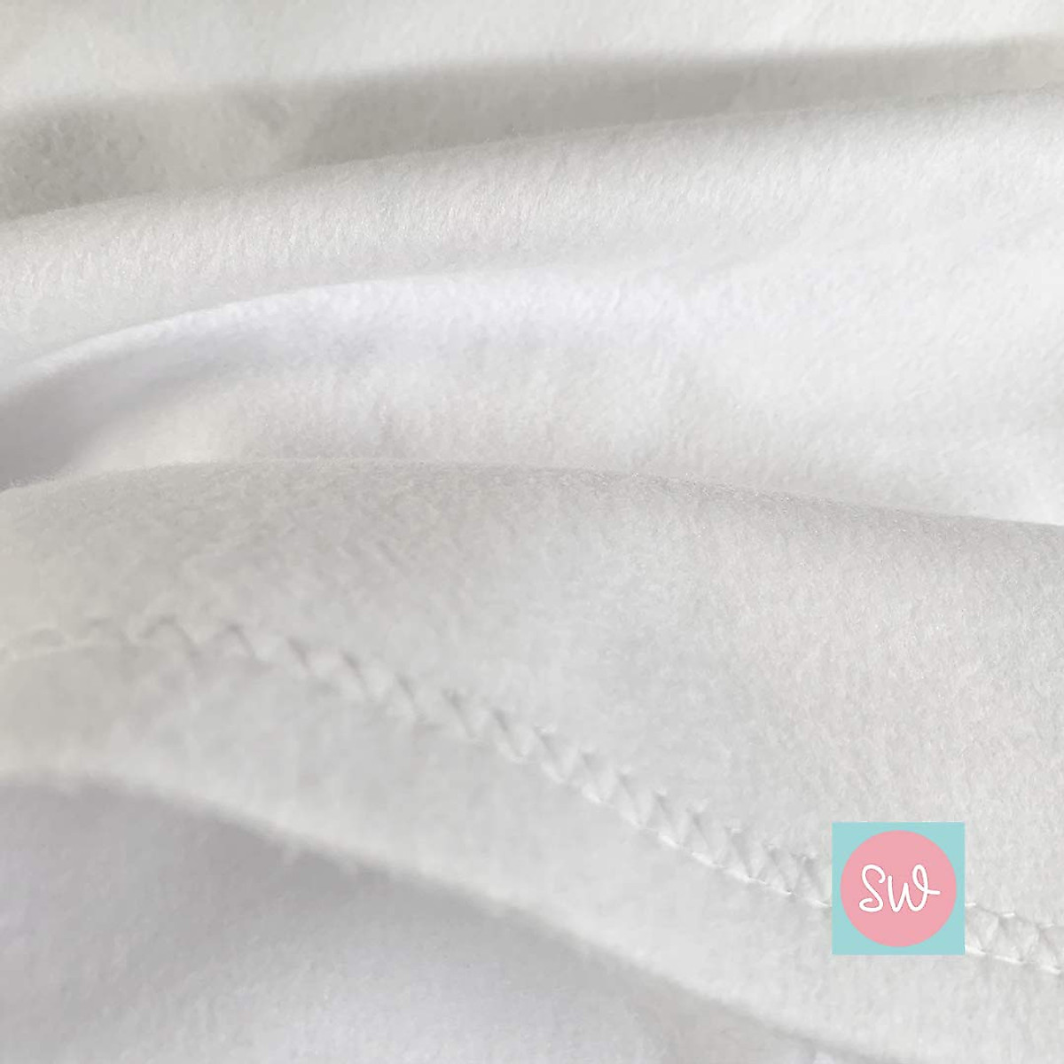 Personalized Fleece Baby Girl Blanket, Coral Pink Floral