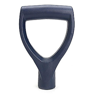 Bonlting 32mm D Shaped Plastic Grip Shovel Handle Replacement Spades Forks Garden Snow Removal