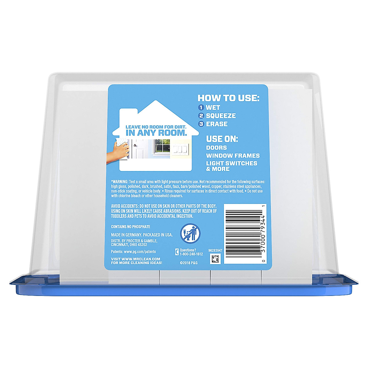 Mr. Clean Magic Eraser Original, Cleaning Pads with Durafoam, 9 Count