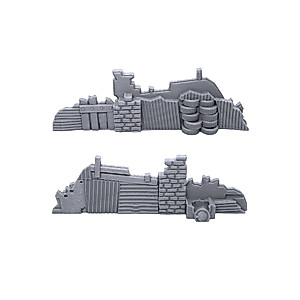 EnderToys Shanty Obstacles by Terrain4Print, 3D Printed Tabletop RPG Scenery and Wargame Terrain for 28mm Miniatures