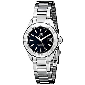 TAG Heuer Women's WAY1410.BA0920 Aquaracer Analog Display Quartz Silver Watch