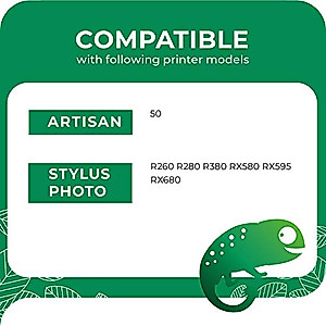 COLORETTO Remanufactured Ink Cartridge Replacement for Epson 78 T078 Used for Epson Stylus Photo RX680 Printer 7 Packs (2 Black, 1 Cyan, 1 Magenta 1 Yellow,1 Light Cyan,1 Light Magenta) Combo Pack