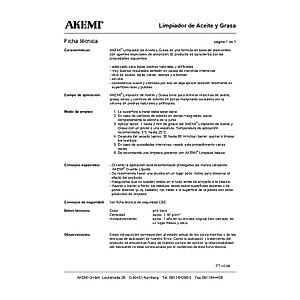 Akemi Oil & Grease Remove Paste