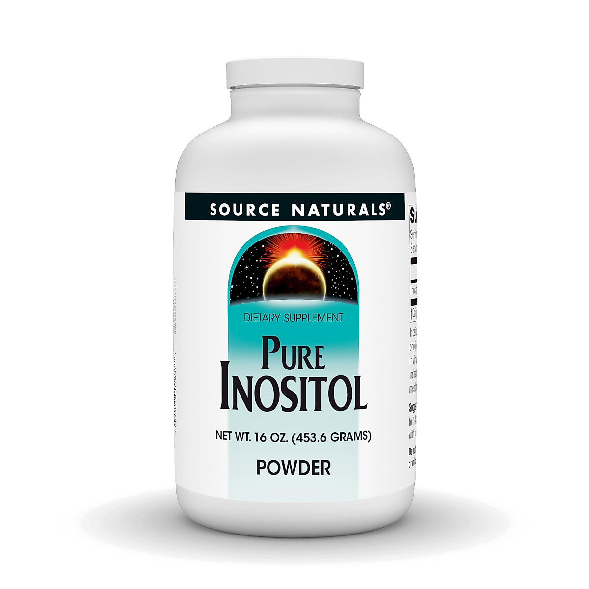 Source Naturals Pure Inositol, Dietary Supplement - 16 oz POWDER