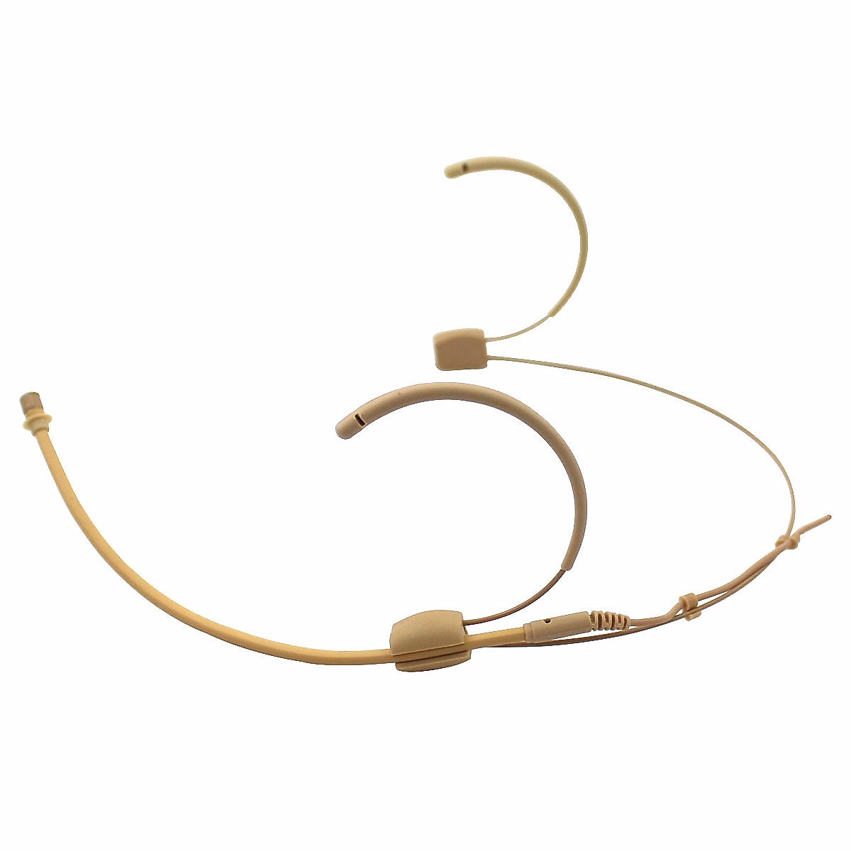 J K Pro Earhook Headset Headworn Omnidirectional Microphone MIC-J 060 Compatible with AKG Samson Wireless Transmitter - Mini XLR TA3F Plug