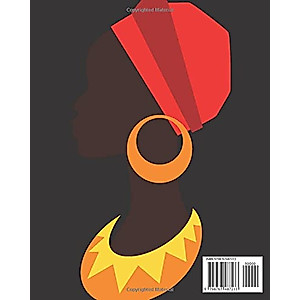 Kuumba (Creativity) Lined Notebook Journal - Happy Kwanzaa. Day 6 of Kwanzaa: Umoja, Kujichagulia, Ujima, Ujamaa, Nia, Kuumba, Imani