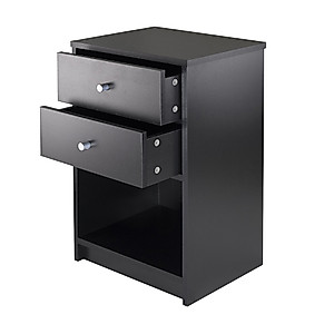 Winsome Trading Accent Table, Black, Each (20936WTI)