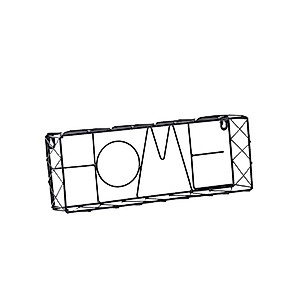ORFOFE Jewelry Organizer Stand Shelves for Storage Wall Mounted Wall Mounted Hooks Wall Mounted Jewelry Organizer Kitchen Rack Metal Wire Basket Shelves Storage Rack Hook up Shelf Ledge