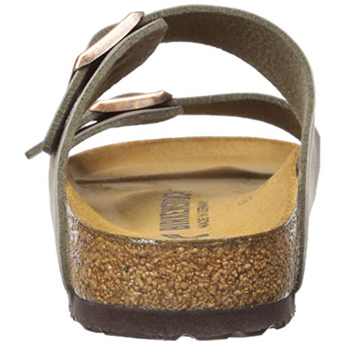 Birkenstock Unisex Arizona Stone Birkibuc Sandals - 39 M EU