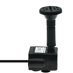 n/a Solar Power Floating Fountain Water Pump Brushless Motor Solar Fountain for Garden Pool Garden Solar Decorative Fountain