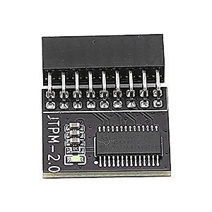18 Pin Security Module TPM 2.0 Remote Card Encryption Module, TPM2.0 Module Board LPC Interface Compatible with PC