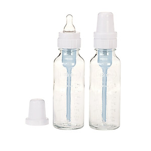 Dr. Brown's Natural Flow Standard Glass Bottles, 8 Ounce, 2-Count (Discontinued by Manufacturer)