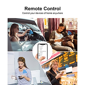 belinkon Mini WiFi Smart Plug, Wi-Fi Outlets for Smart Home with Timer Function, Remote Control from Anywhere, Works with Alexa, Google Home, Smart Life Tuya APP, ETL/FCC/Rohs Listed Socket (4 Pack)