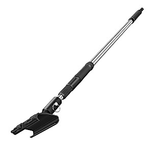 FUNTECK Skimming Blade Set with Transport Case | 12”, 20” & 30” Blades + 40" - 83" Extension Handle + Replacement Blade Inserts | Extruded Aluminum & Stainless Steel Construction | Impact Resistance