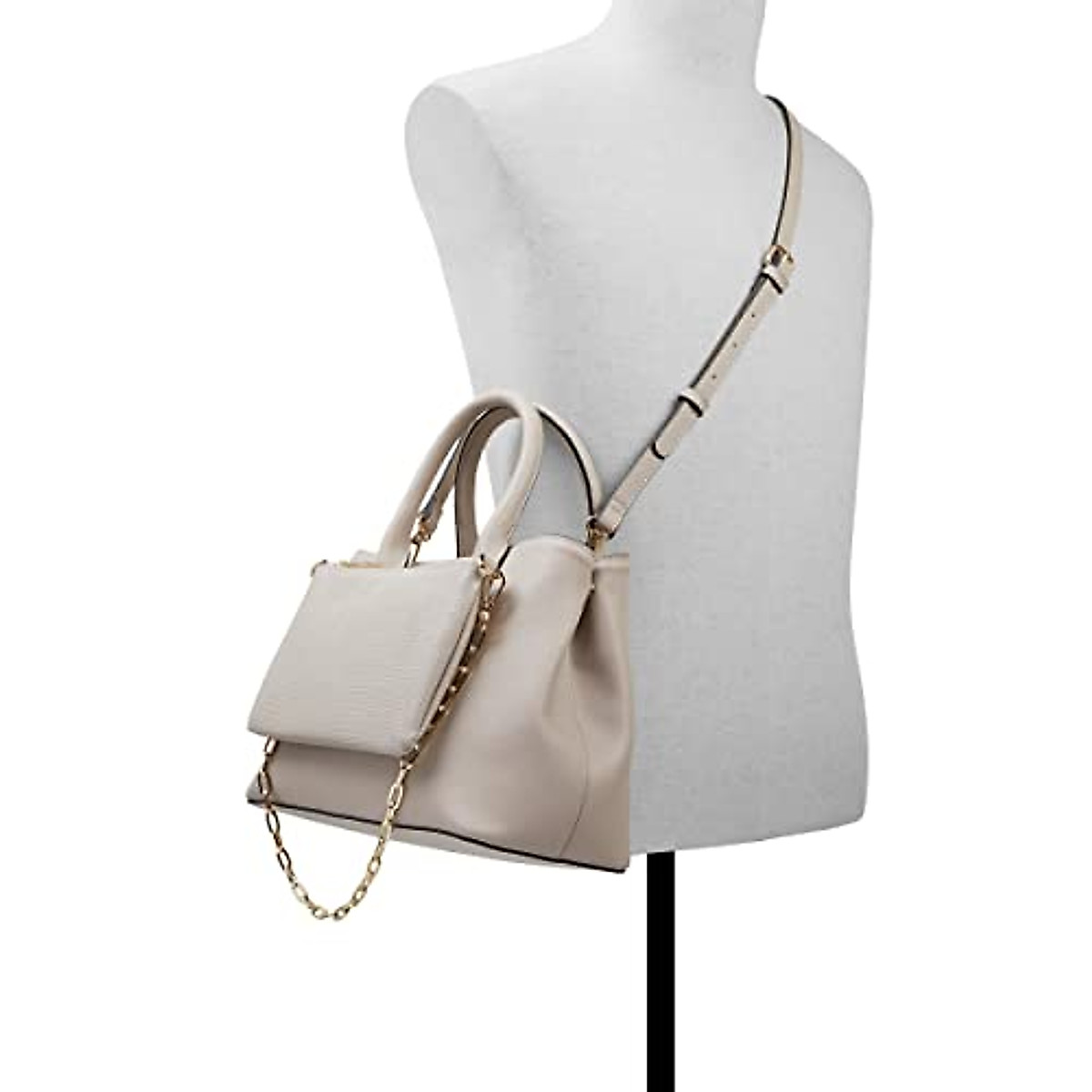 ALDO Women's Cityverse Tote Bag, Dark Beige