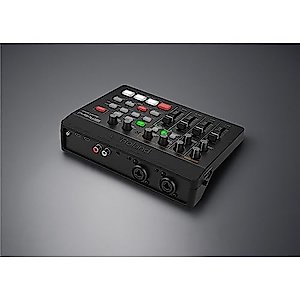 Roland AeroCaster Live Streaming System – Powerful Wireless Multi-Camera Production Solution with Hardware Controller/Audio Interface and Full-Featured iPad app (Black)