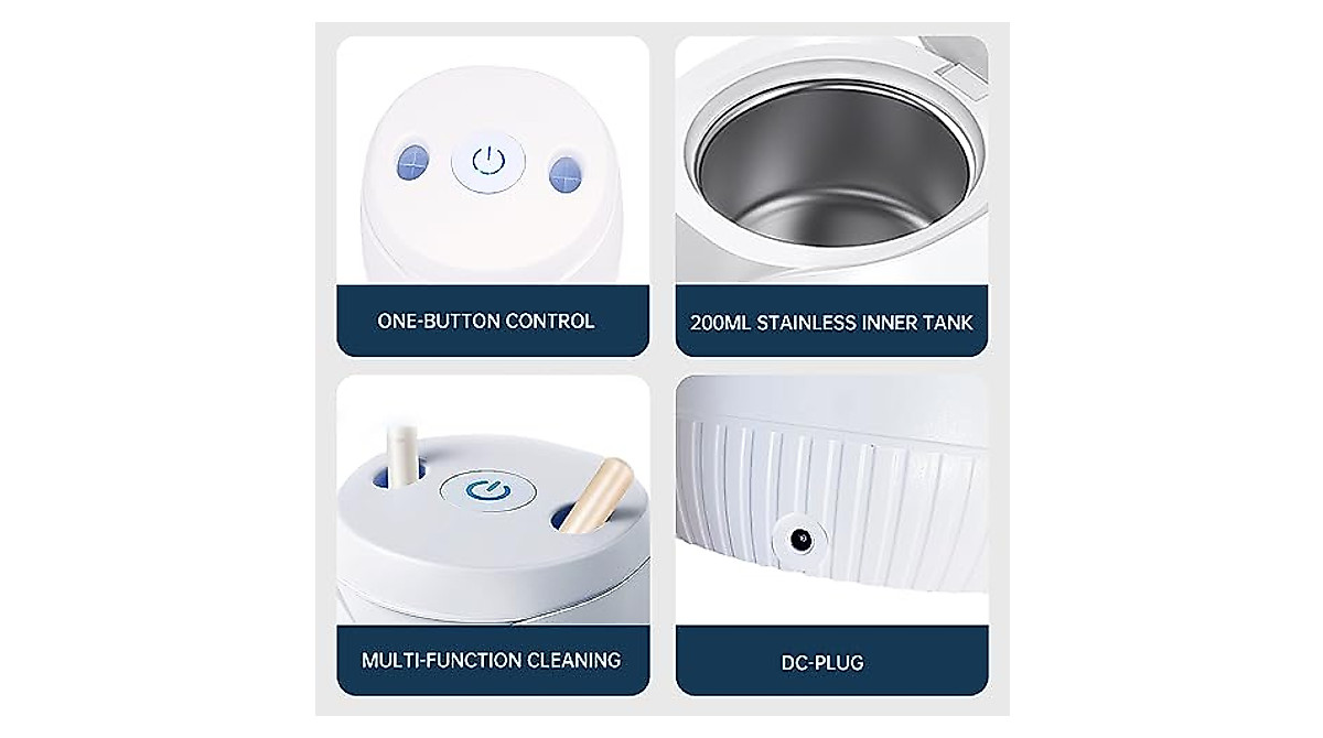 Rescare Ultrasonic Denture Cleaner - Efficient Oral Hygiene