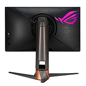 ASUS ROG Swift 360Hz PG259QNR 24.5” HDR Gaming Monitor, 1080P Full HD, Fast IPS, 1ms, G-SYNC, ULMB, NVIDIA Reflex Latency Analyzer, HDMI DisplayPort USB, Desk Mount Kit, VESA Wall Mountable, HDR10