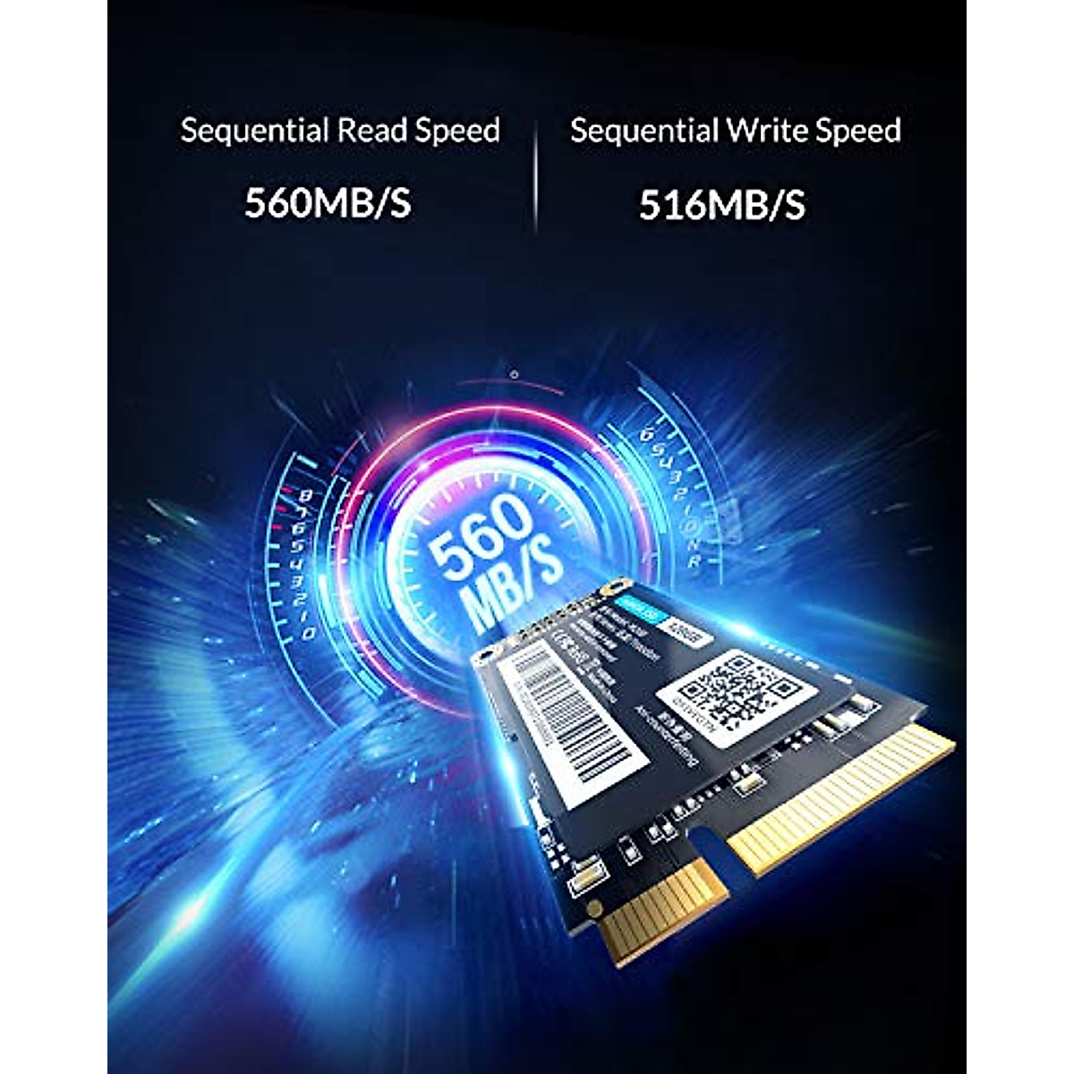 ORICO M200 3D NAND SSD Hard Solid Drive- mSATA - SATA III - 6Gbps-512GB Internal Solid State Drive for Desktop Laptop