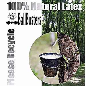 30 pc Funny Adult Birthday Balloons | Gag Gift for a Man Birthday~ Designed by BallBusters, a USA company (30 Black & Silver Balloons)