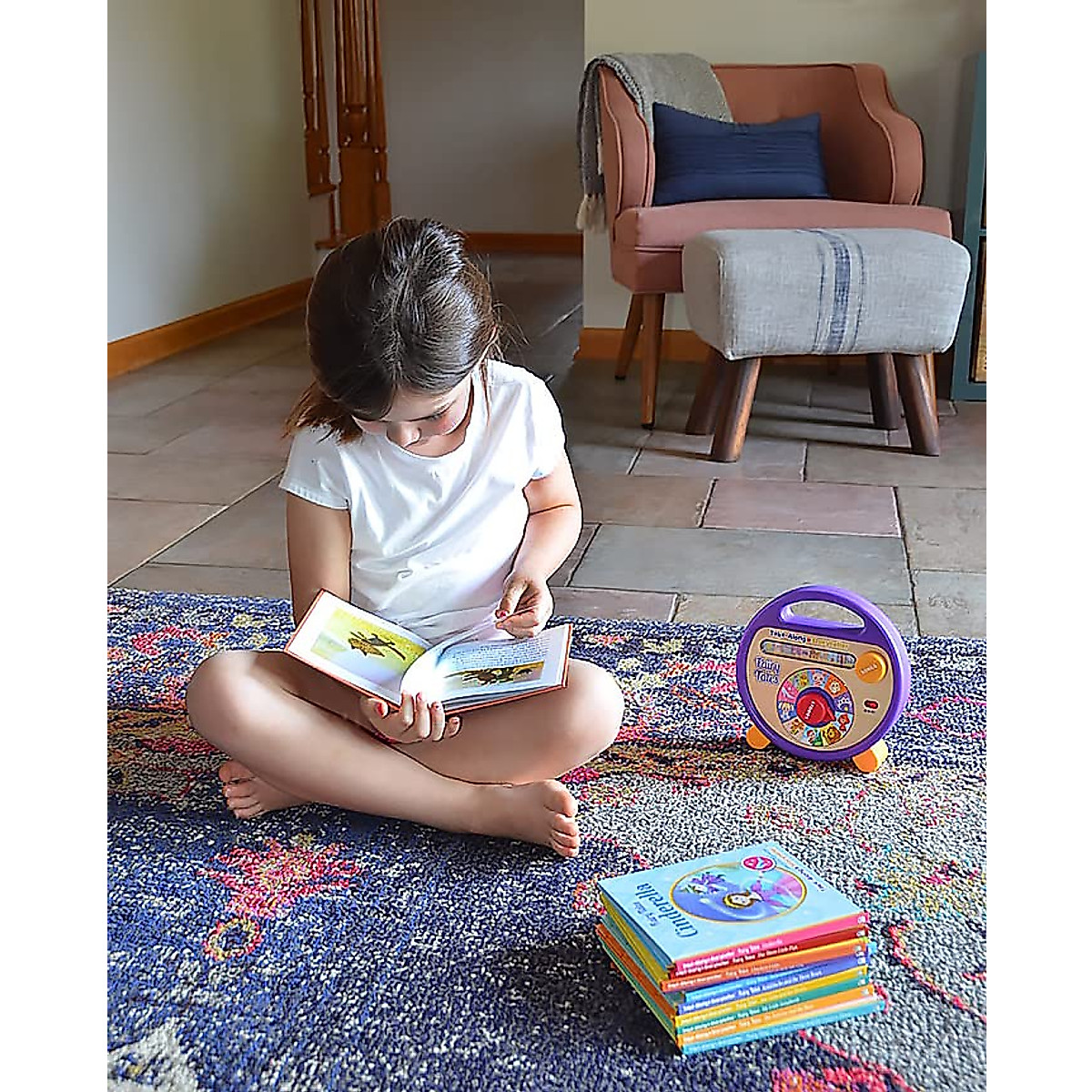Fairy Tales Take Along Storyteller: Interactive Electronic Music Player/Reader with 11 follow-along books (Children's Interactive Story and Song Carry Along Player With Books)
